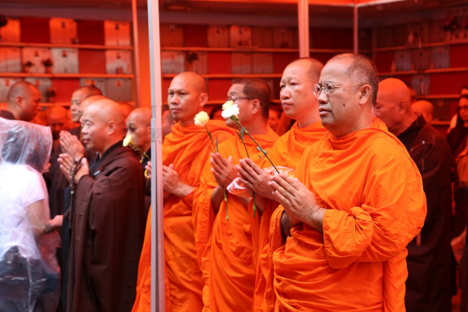 มจร ร่วมพิธีฌาปนกิจศพ และกล่าวถวายคำอาลัยแด่พระธรรมาจารย์ ดร. คิน ชิ่ว ...